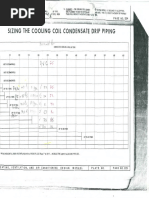 Condensate Drain Pipe Sizing | PDF