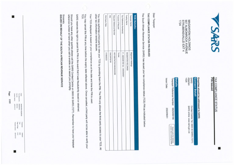Tax Pin | PDF