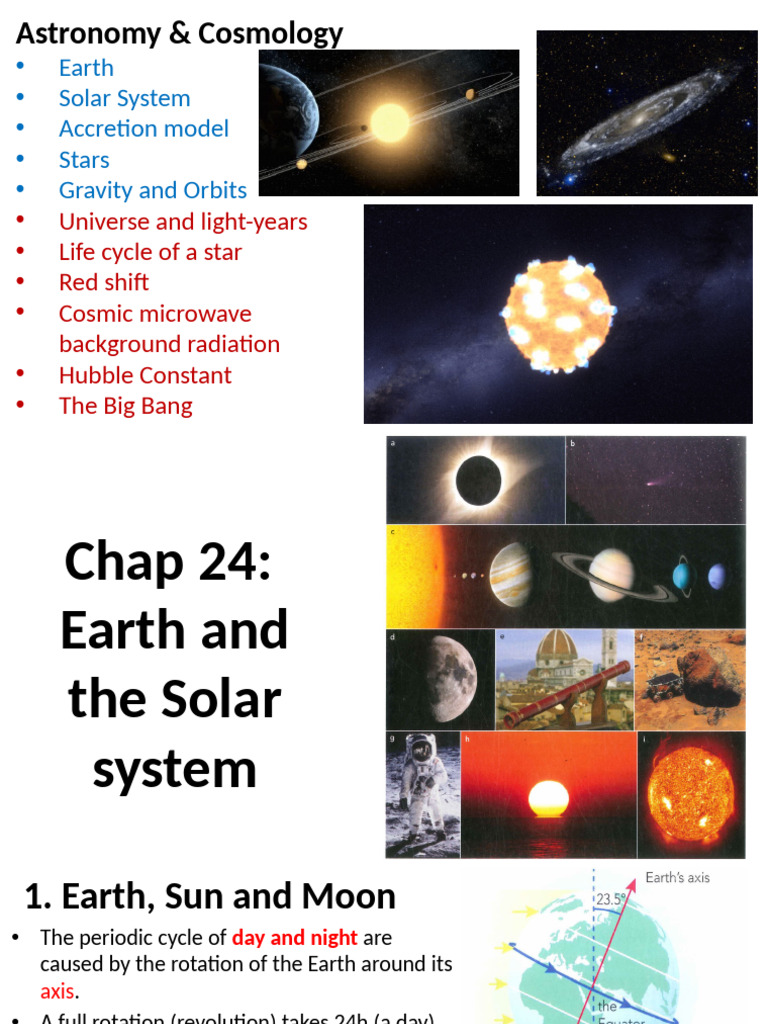 Chap 24 Earth and the Solar System_Lesson 1 | PDF | Planets | Solar System