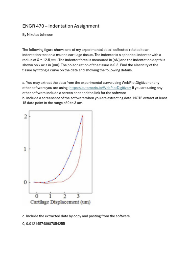 ENGR 470 Indentation Assignment | PDF