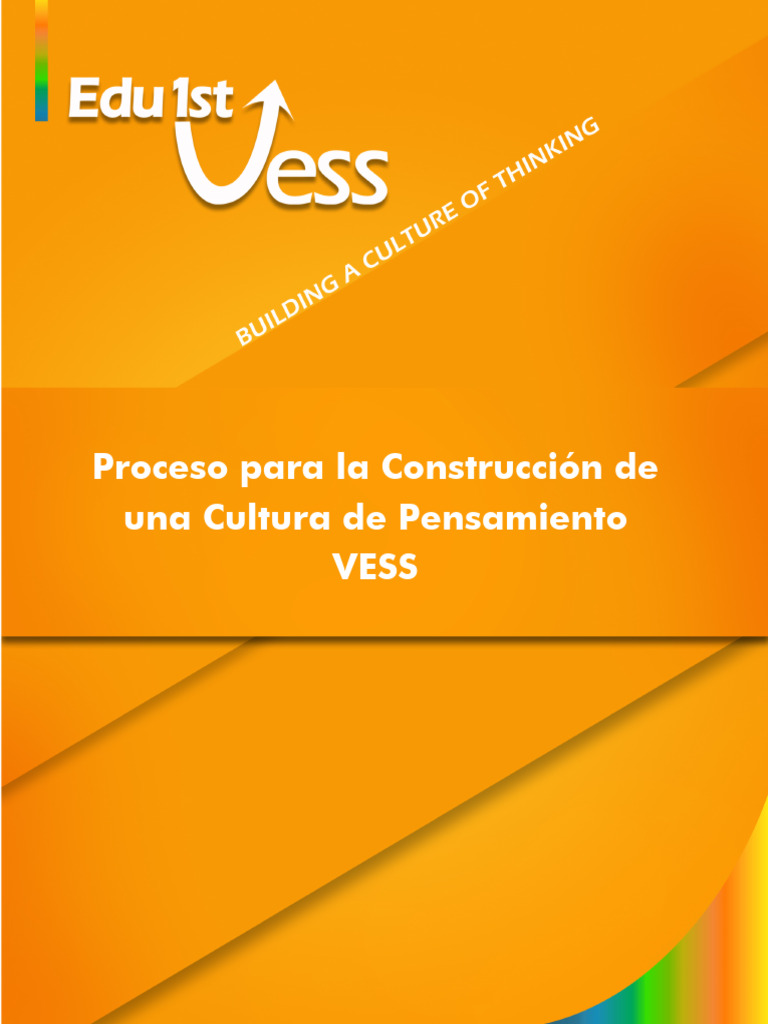 Étapas para La Construcción de Una Cultura de Pensamiento VESS-version Final | PDF | Pensamiento ...