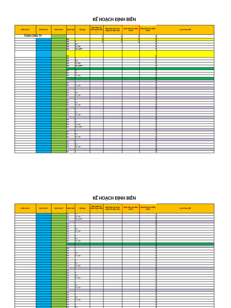HC and EC Plan | PDF