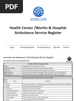 Ambulance Call Report Completion Manual V 3.0 Final | PDF | Emergency ...