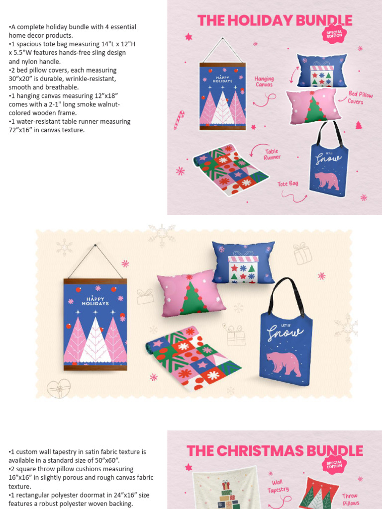 Holiday Bundle | PDF