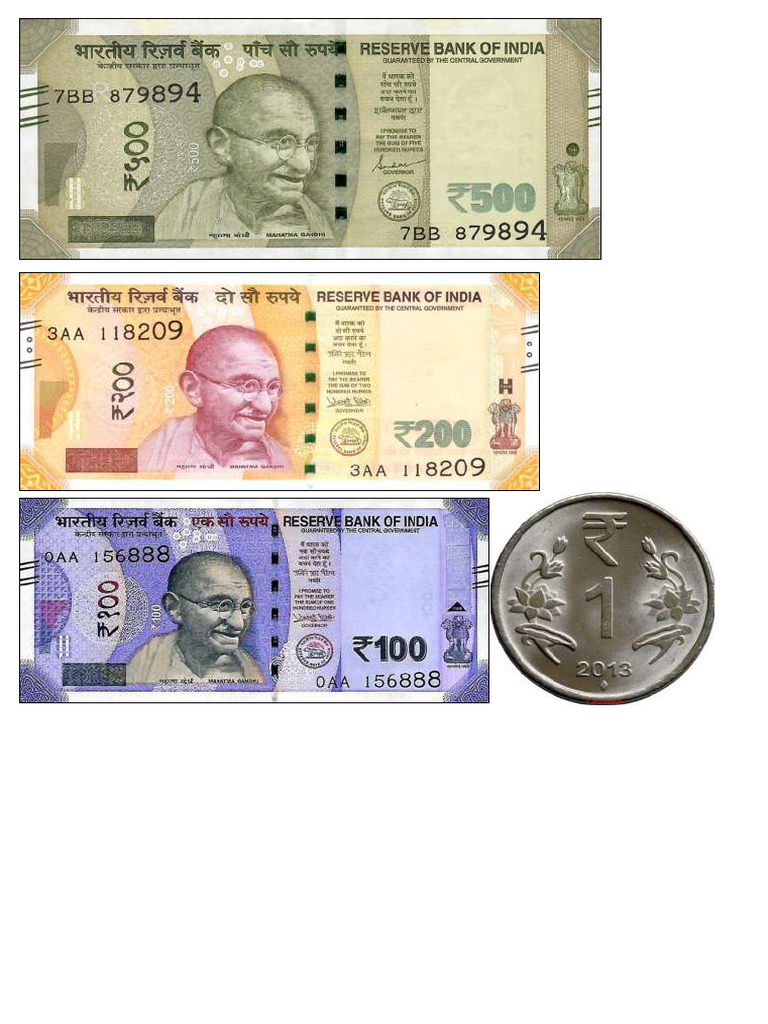 Notes and Coins | PDF