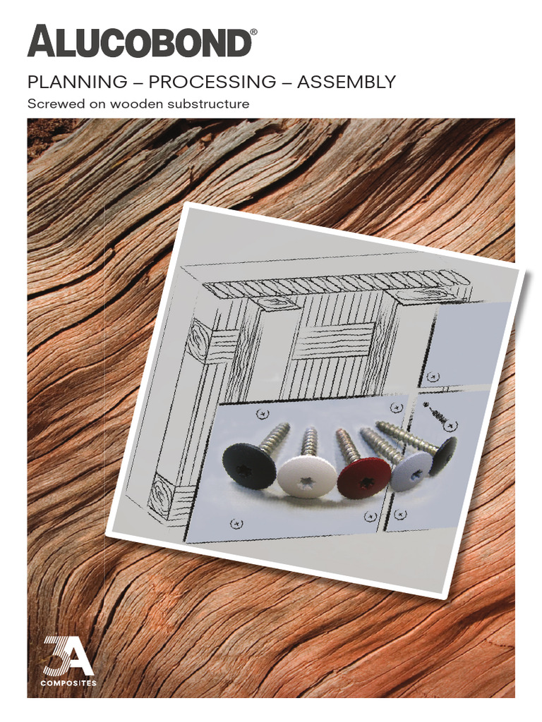 ALUCOBOND Processing Wooden Substructure EN | PDF | Wall | Building Insulation
