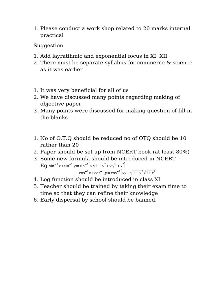 Please conduct a work shop related to 20 marks internal practical (2) | PDF | Function ...