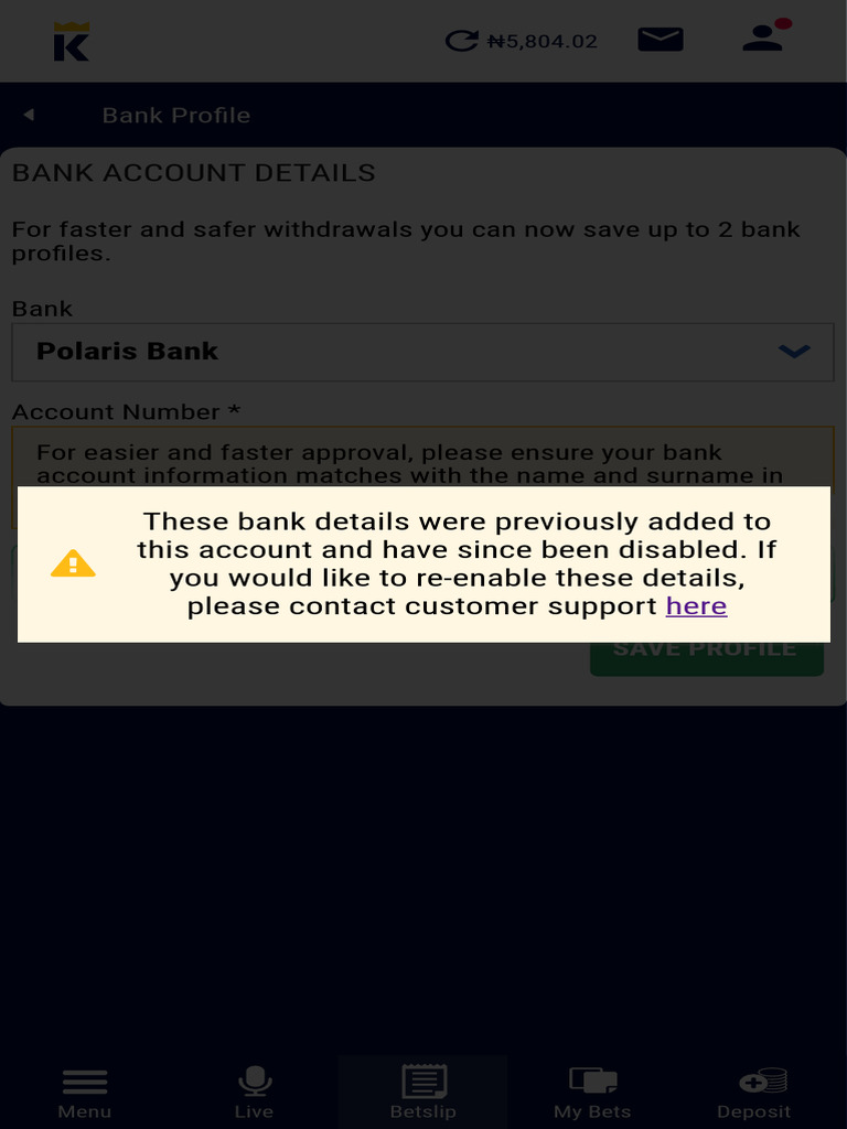 BetKing Nigeria Login Sign Up - Mobile BetKing | PDF