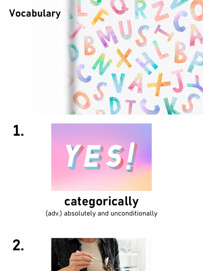 Unit 1 - Vocab | PDF