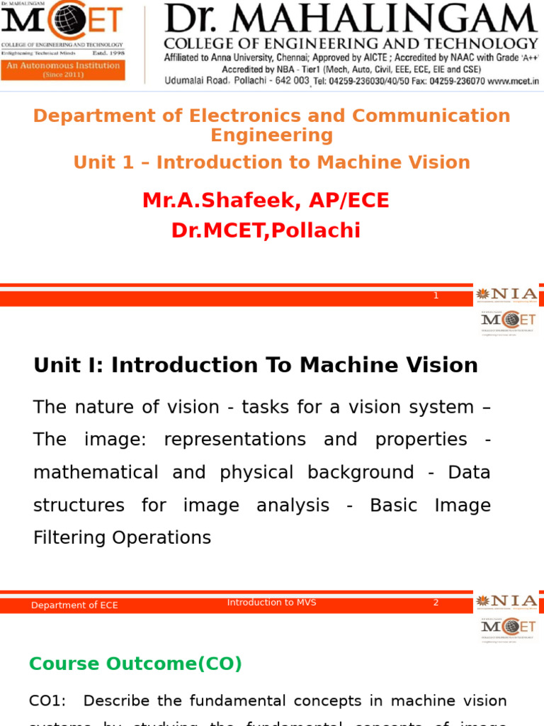 MVS Basic Introduction | PDF | Computer Vision | Information