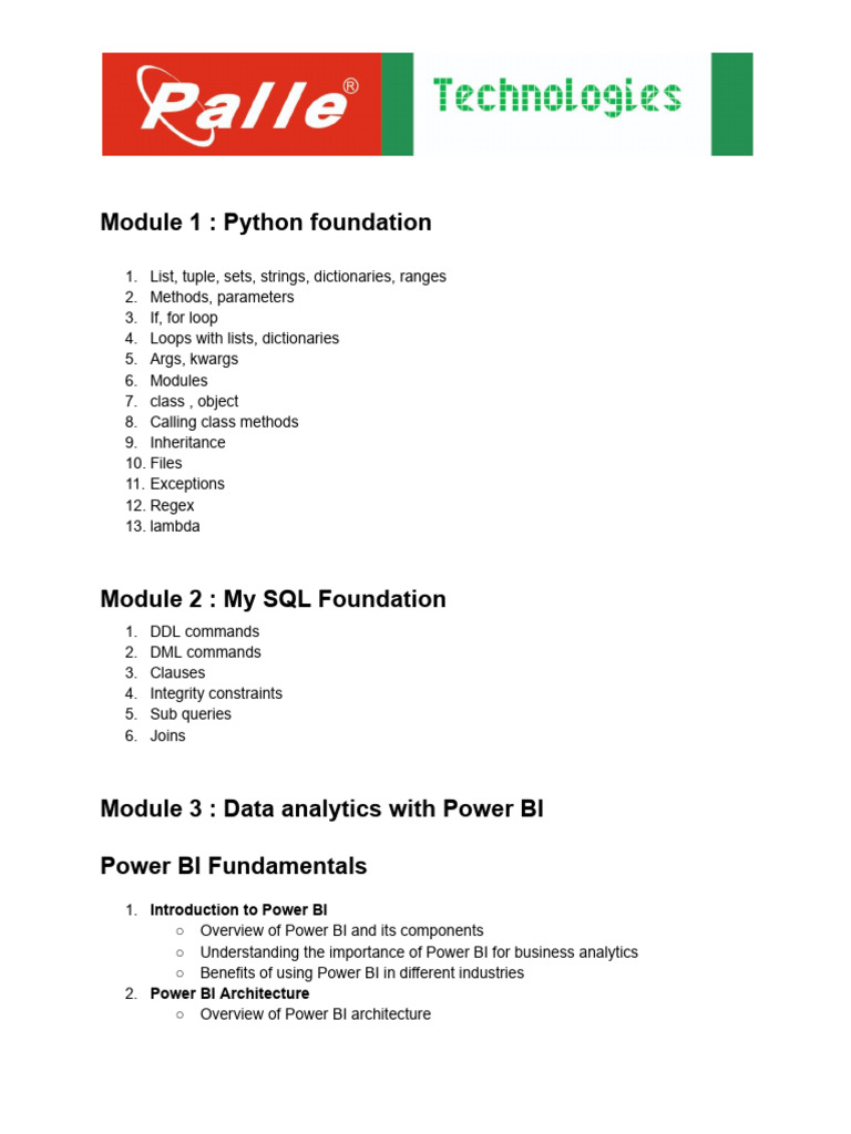 Power BI & Data Analytics (1) Tydhgfc | PDF | Microsoft Excel | Matrix (Mathematics)