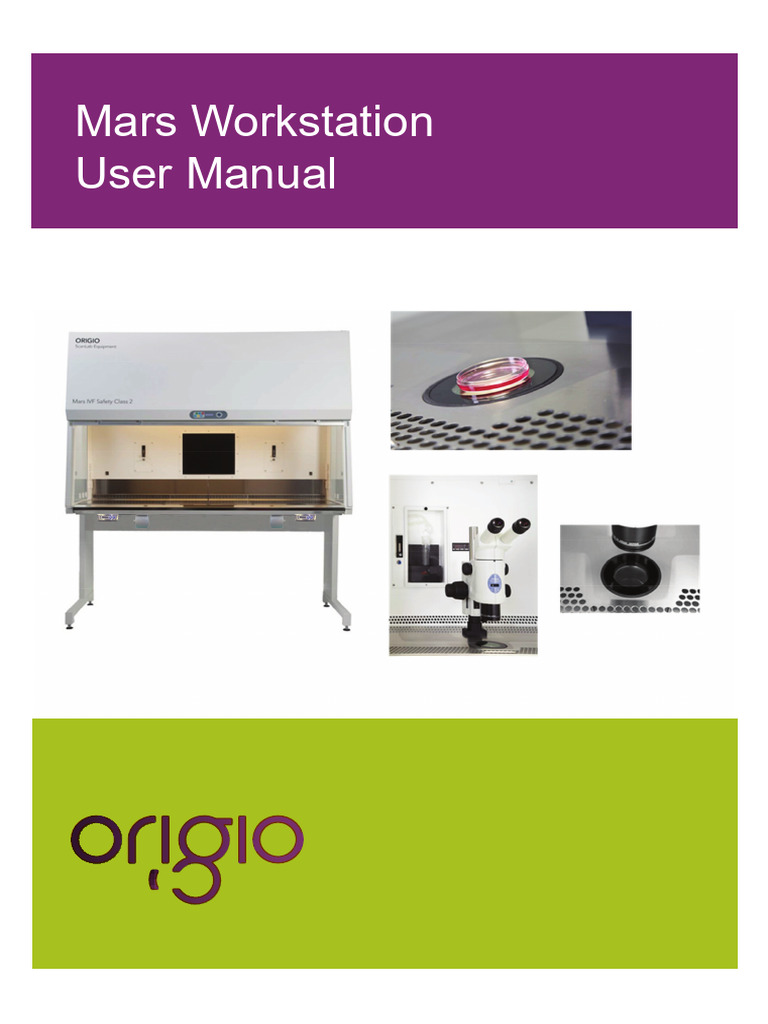 MARS Workstation User Manual Guide | PDF | Thermometer | Mirror