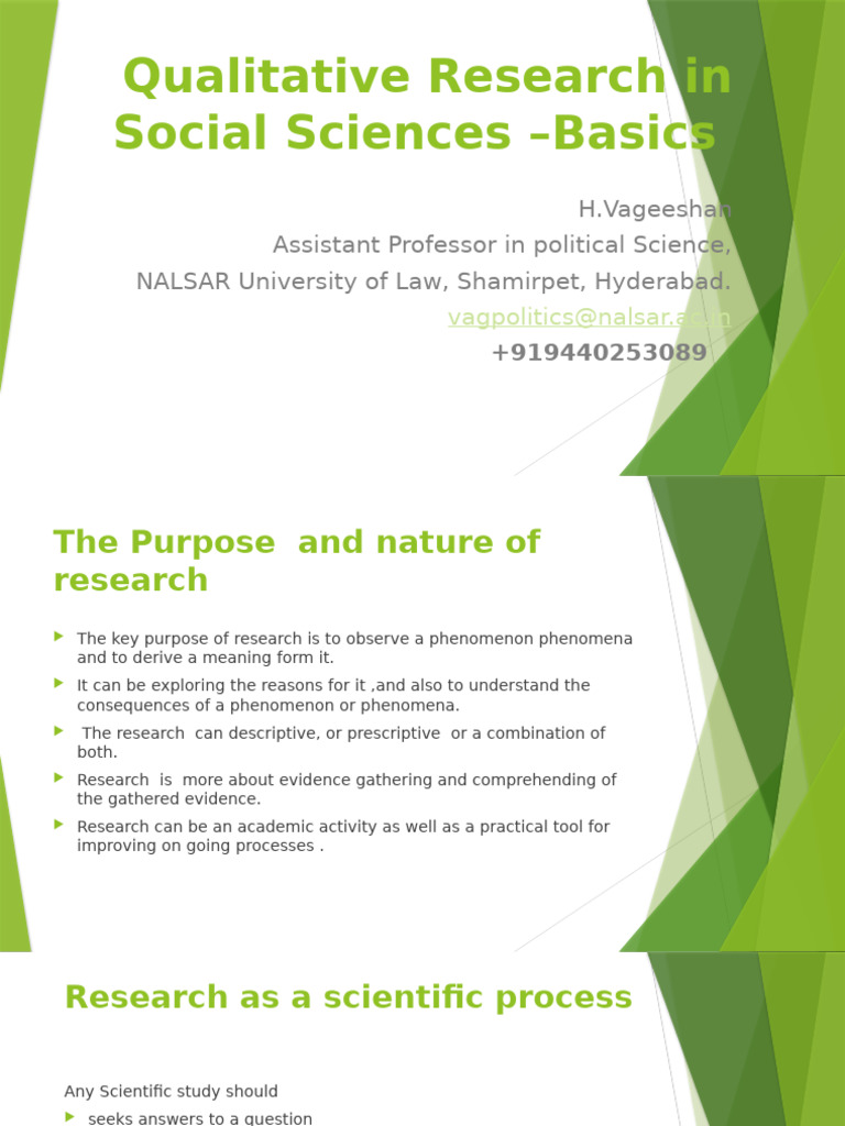 Qualitative Research Basics 26 March2022 DR - BROU | PDF | Qualitative Research | Data