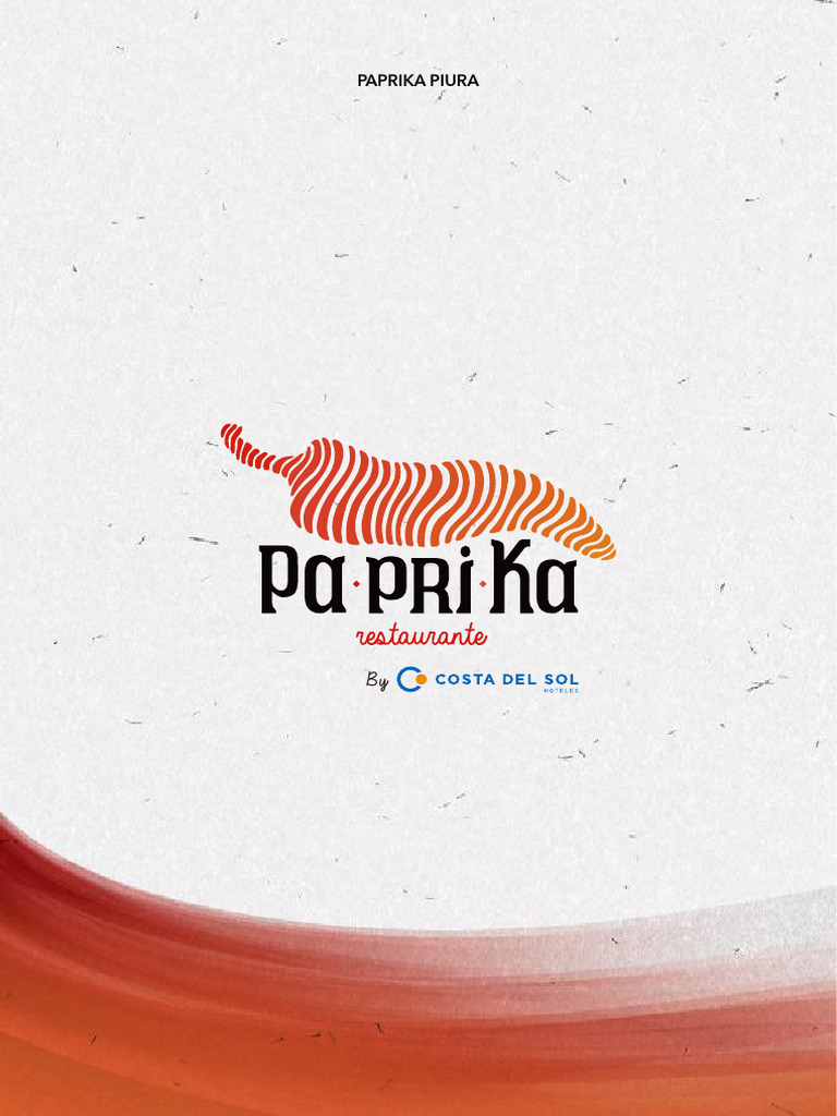 PIU Carta Paprika | PDF | Alimentos | Cocina