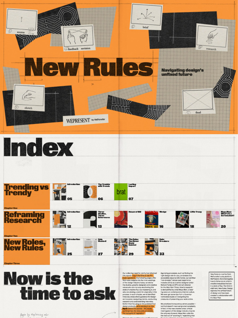 New Rules - Design - by WePresent | PDF