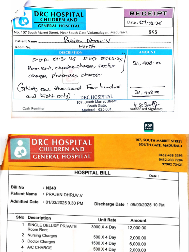 Discharge Bill | PDF
