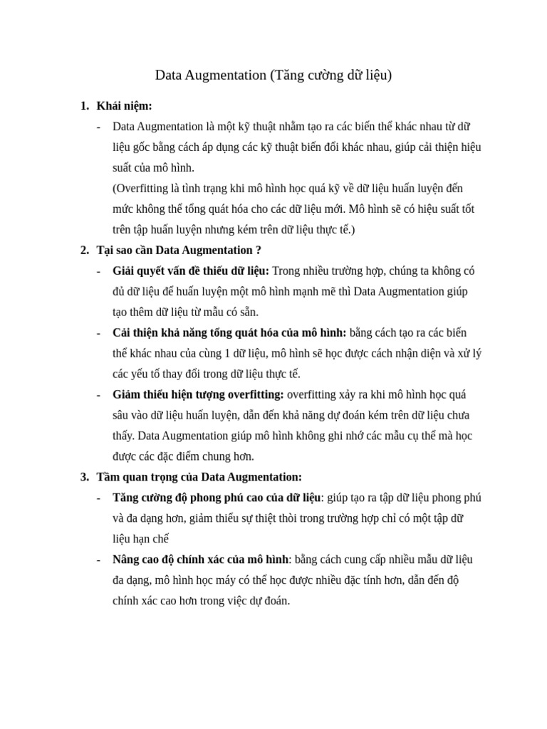Data Augmentation | PDF