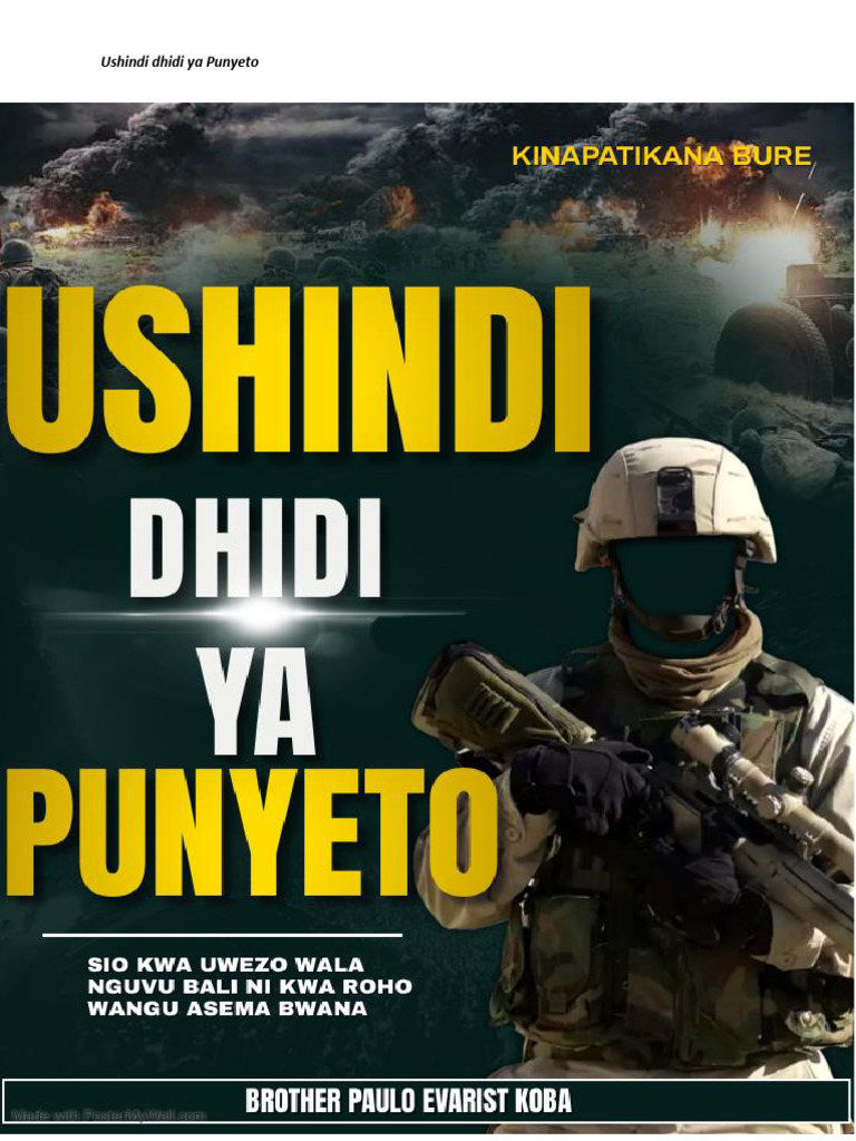 Ushindi Dhidi Ya Punyeto | PDF