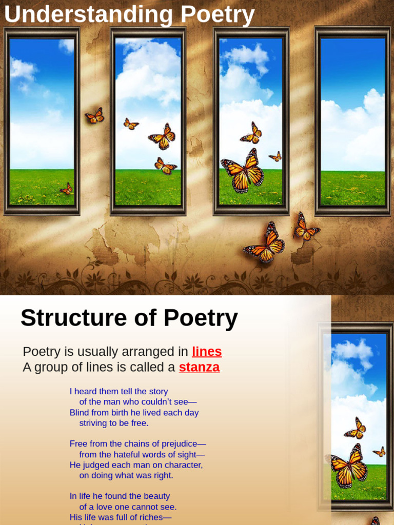 Understanding Poetry - PowerPoint | PDF | Poetry | Rhyme