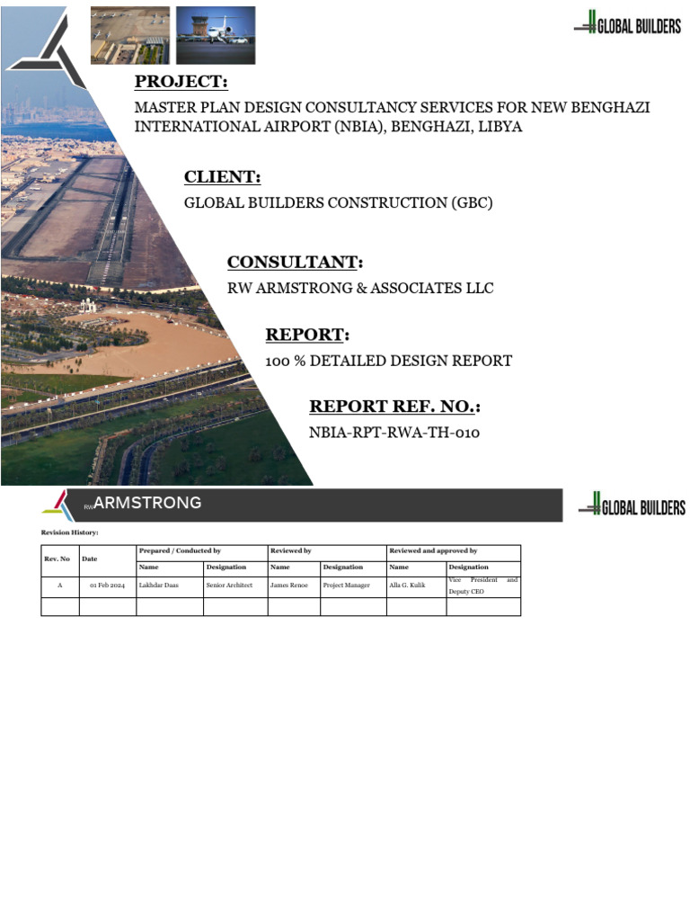 NBIA-RPT-RWA-TH-010_100 Detailed Design Report_ | PDF | Airport | Air Traffic Control