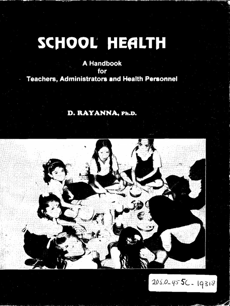 School Health Program (SHP) Handbook | PDF | Teachers | Malnutrition
