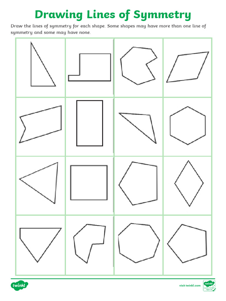 2D Shapes Lacking Symmetry | PDF