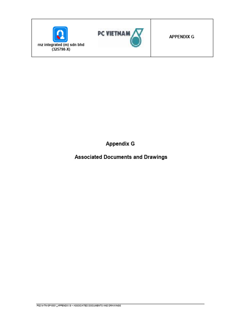 P5214-TN-SP-0001 - Appendix G | PDF