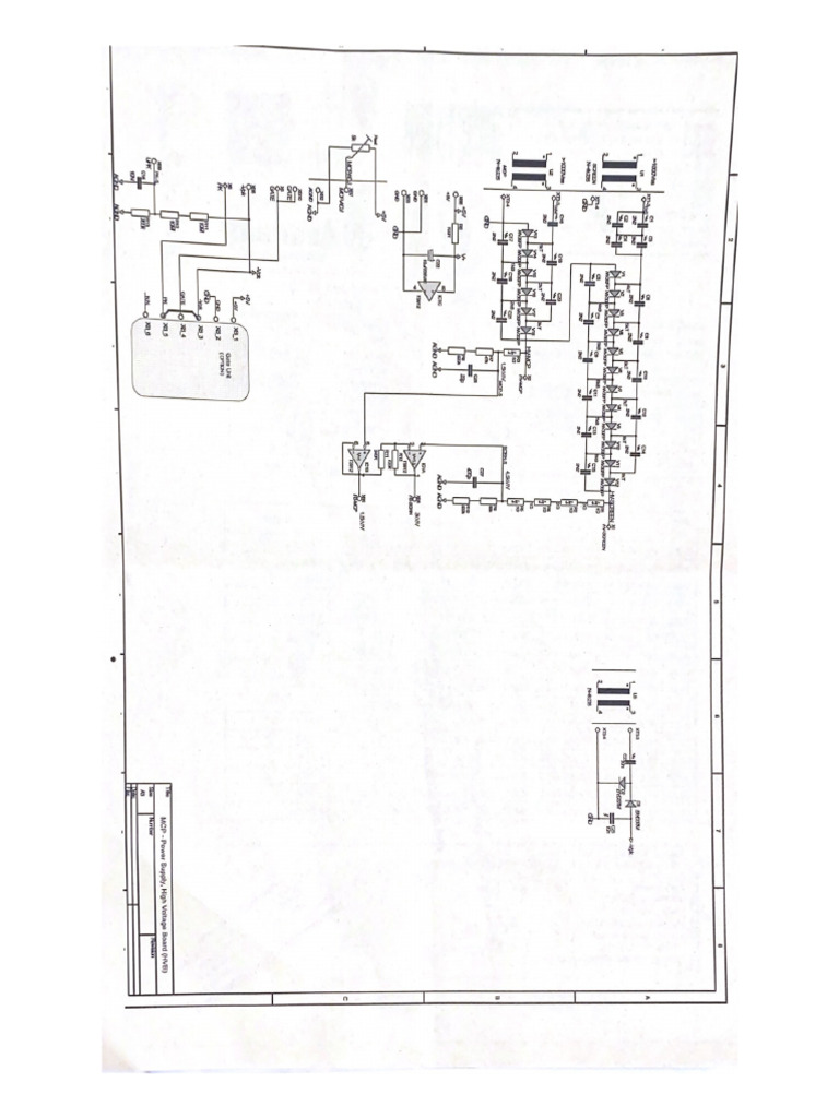 MCP - Power Supply, High Voltage Board (HVB) | PDF