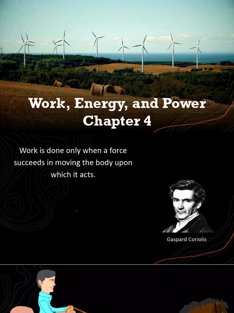 Chapter-4-Work-Energy-and-Power | PDF | Potential Energy | Watt