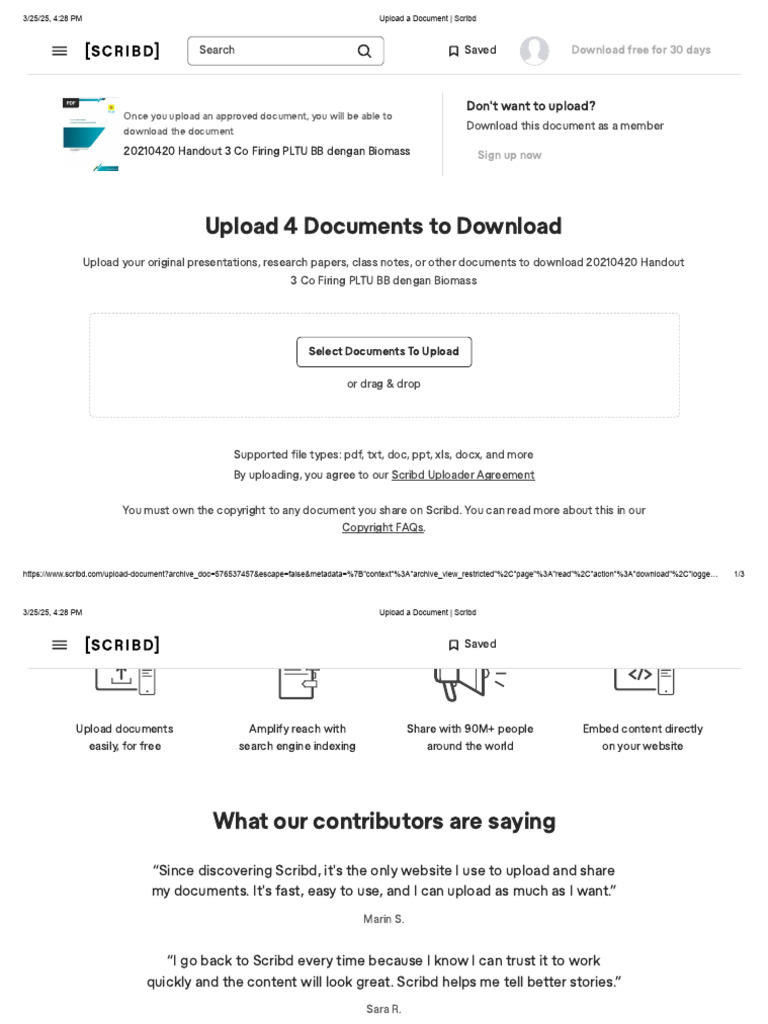 37-Upload A Document - Scribd | PDF | Scribd | World Wide Web