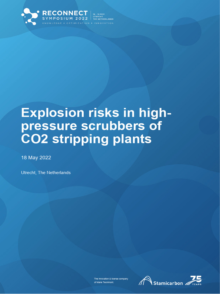 Paper - Explosion Risks in High-Pressure Scrubbers of CO2 Stripping ...