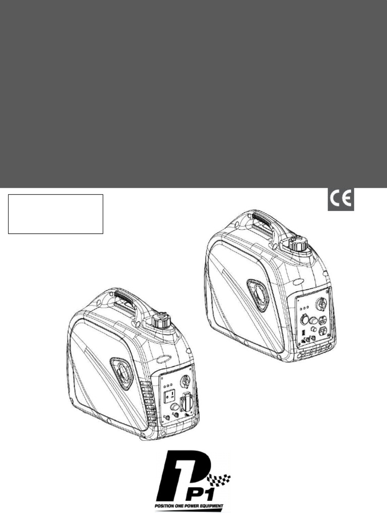 P1 P2500i Generator User Manual | PDF | Electric Generator | Electrical ...