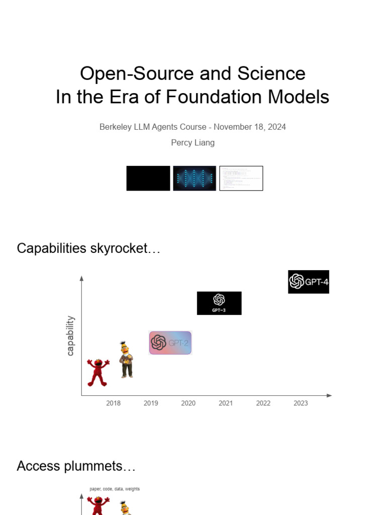 Open-Source and Science in The Era of Foundation Models | PDF | Open Source | Computing