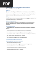 Store In-Charge Duties & Responsibilities | PDF