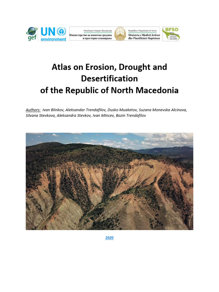 Atlas On Erosion Drought and Desertification in The Republic of North ...