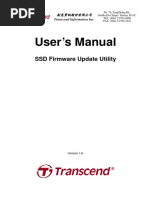 Trascend SSD Firmware Update Manual | PDF | Usb Flash Drive | Solid ...