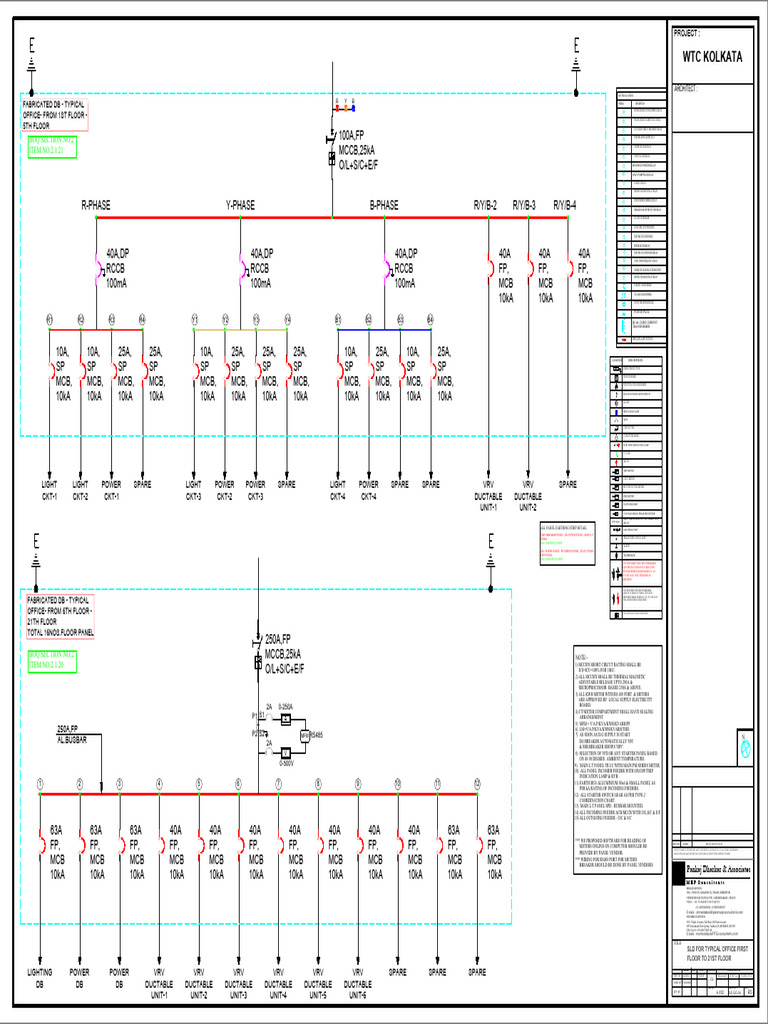 SF6 Master Distribution Panel Details | PDF | Relay | Transformer