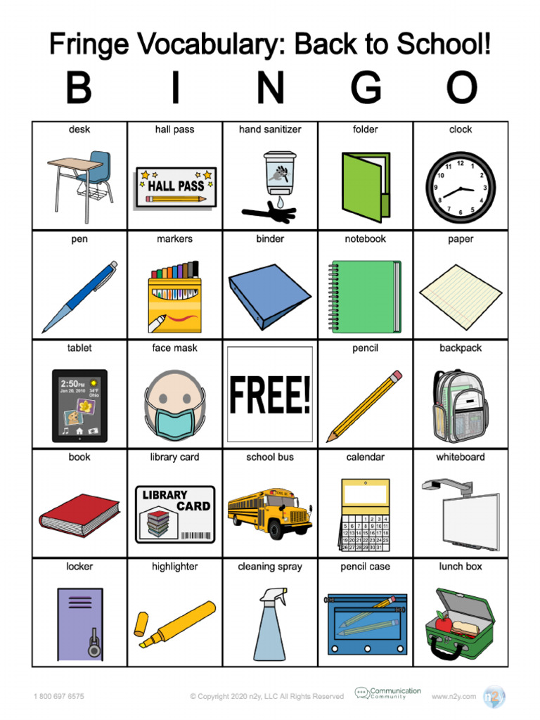 School Vocab | PDF
