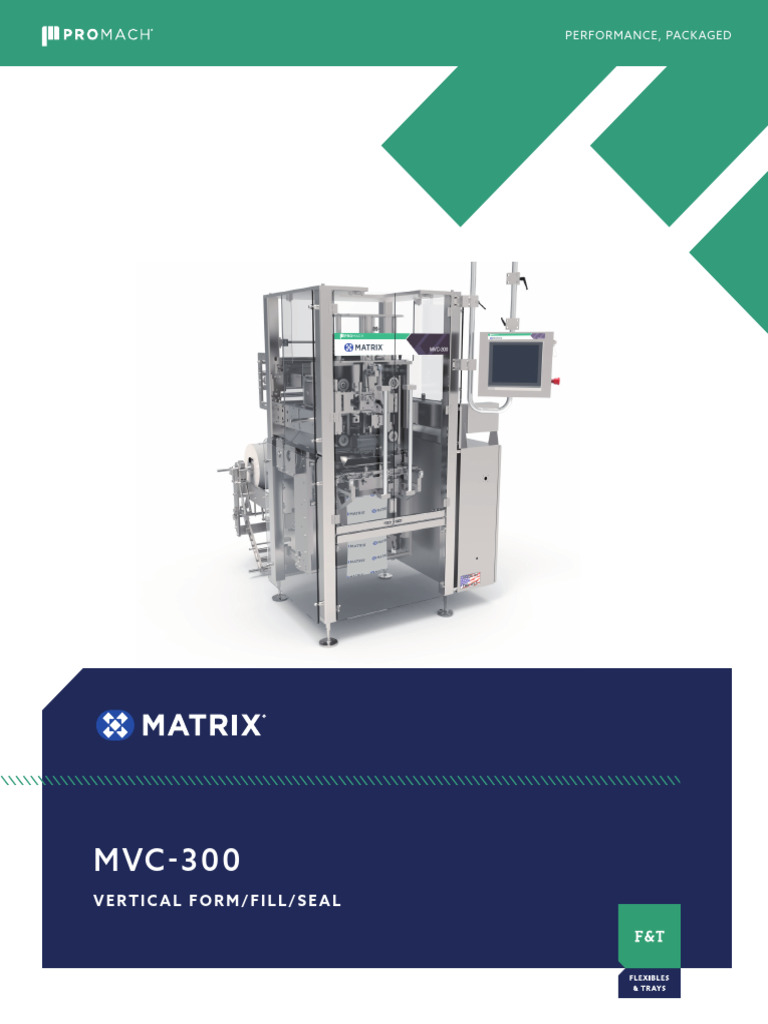 Matrix-MVC-300-Product Brochure | PDF | Servomechanism | Manufactured Goods