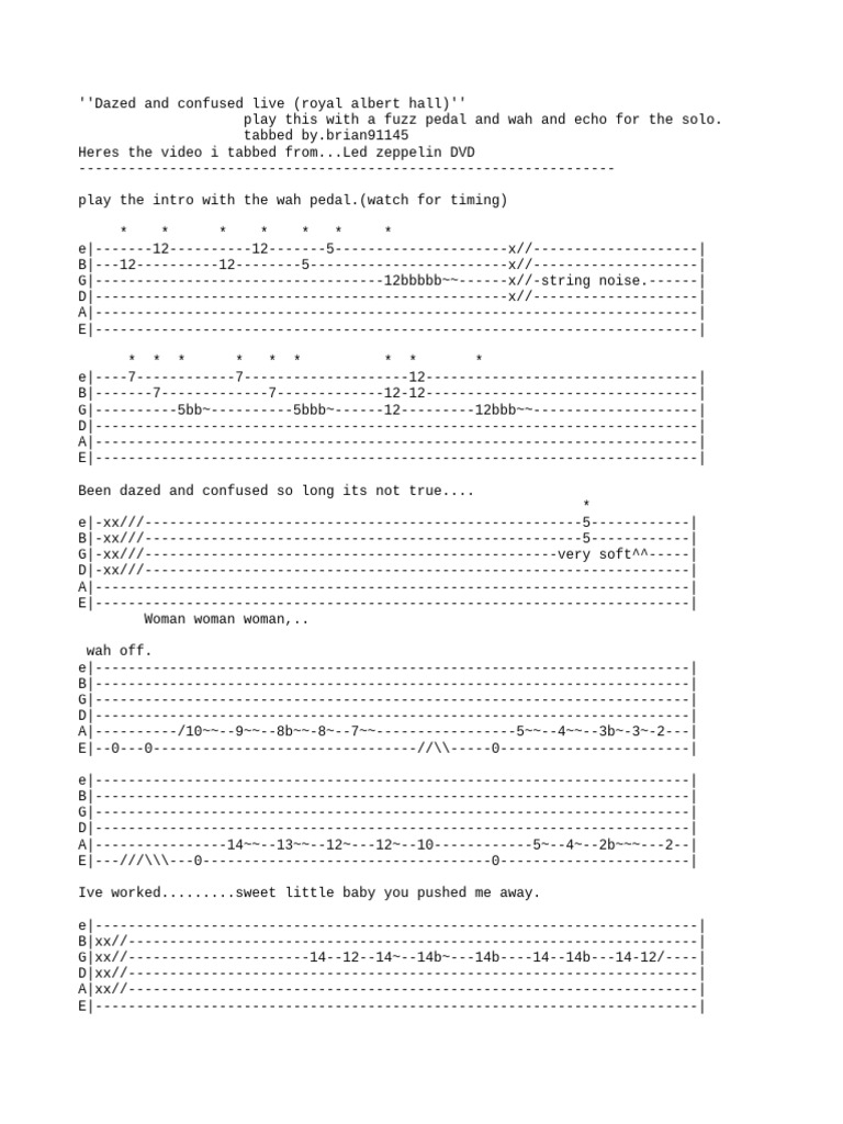 DAZED N Confused ROYAL ALBERT | PDF | Irish Musical Instruments ...