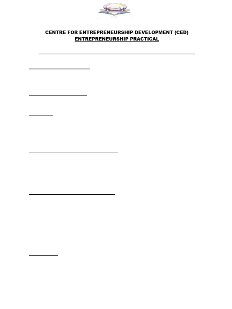 Ent 211 and 201 Practical Assignment | PDF