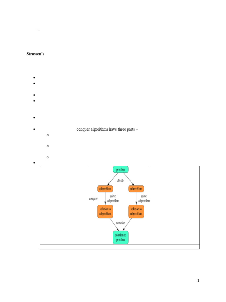 UNIT-I-Divide and Conquer & Binary Search (1) | PDF | Algorithms And Data Structures ...