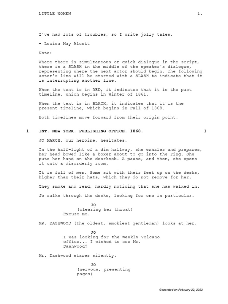Little Women | PDF | Little Women
