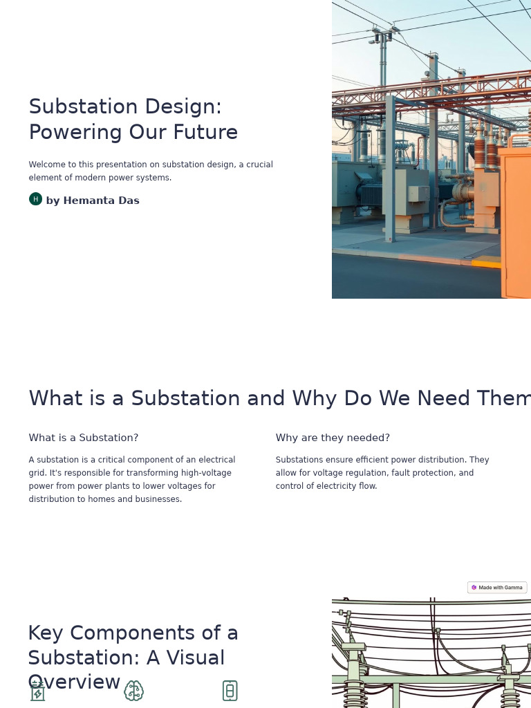 Future Substation Design Insights | PDF | Electricity | Electrical ...