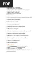 Our Environment Worksheet Class 4 C | PDF | Pollution | Natural Environment