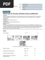 Wind Load Calculation From Eurocode 1 | PDF | Applied And ...