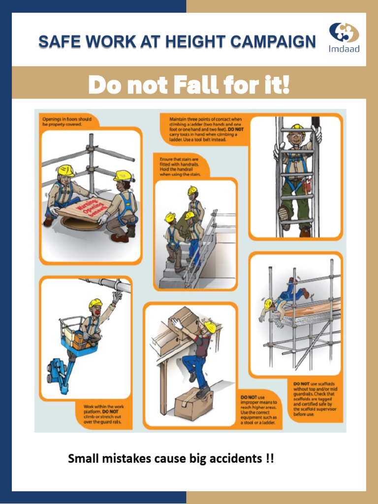 Working at Height Poster 5 | PDF
