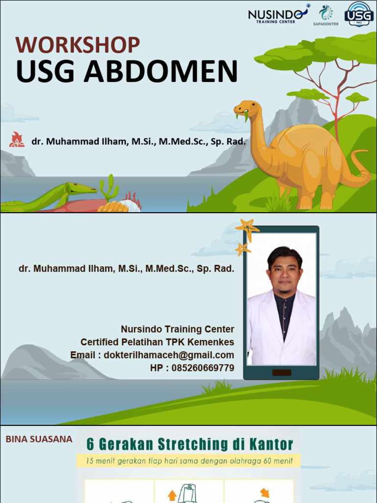 WORKSHOP USG Abdomen SapaDokter Jakarta | PDF