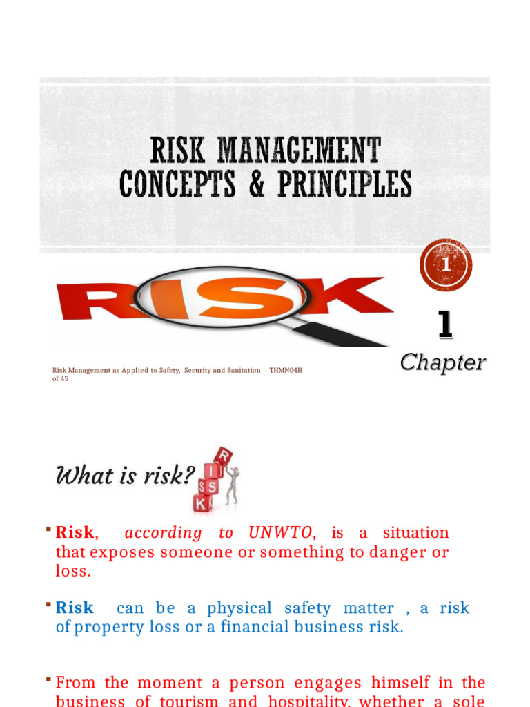 Chapter 1 Risk Management Concepts Principles | PDF | Risk | Risk Management