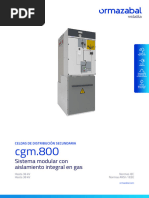Subestaciones CGM.3 de Ormazabal | PDF | Ingenieria Eléctrica | Cambiar